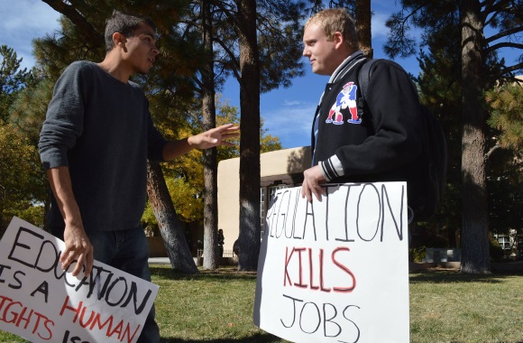 Communist students declare capitalism ‘violence,’ then cuss out ...