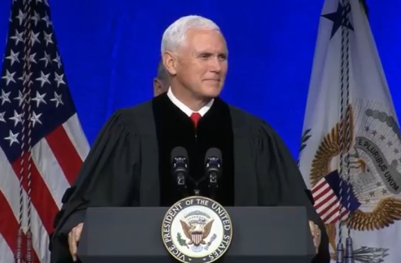 ‘Faith in America is rising once again,’ VP Mike Pence tells Hillsdale ...