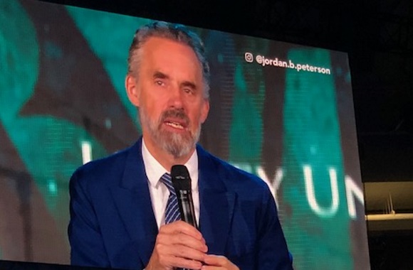 VIDEO: Young man storms stage, sobs for help as Jordan Peterson ...