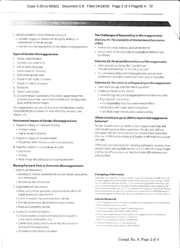 Public university fired professor for calling microaggressions handout ... Public university fired professor for calling microaggressions handout ...