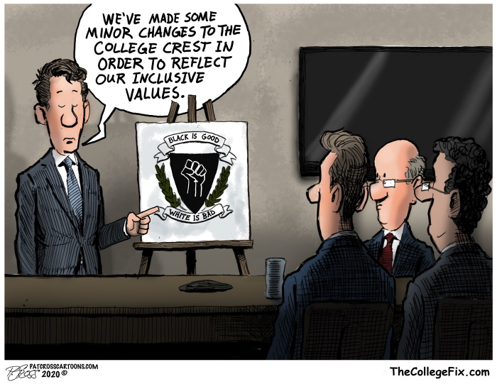 The College Fix’s higher education cartoon of the week #BLM #Inclusion ...