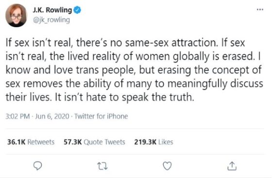 Stanford students told they better not agree with J.K. Rowling on trans ...