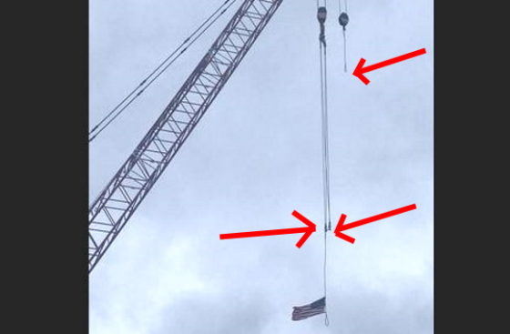 Hate-crime hoax: Noose reported on campus just crane’s steel cable loop ...