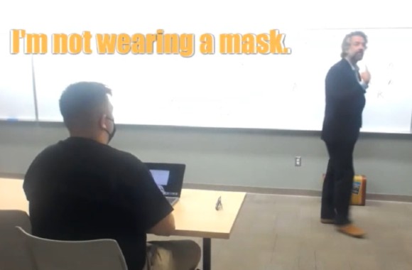 Law professor on paid leave for rejecting mask, vaccine, testing ...