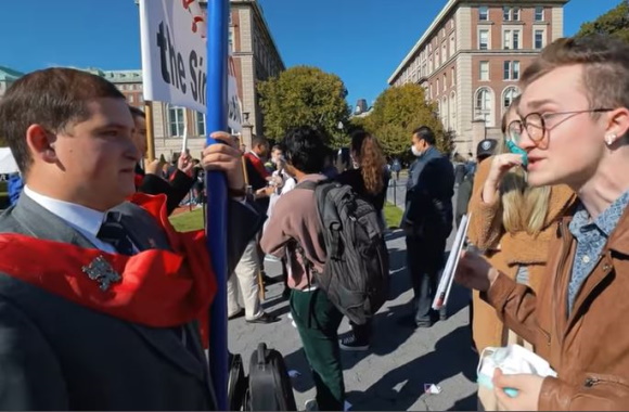 Pro-lifers set up at two of the most liberal campuses in America. Guess ...
