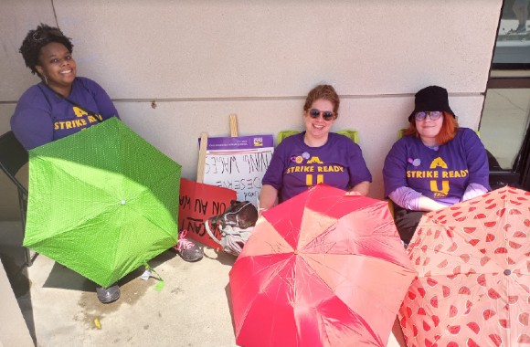 American University staffers go on strike as school year starts | The ...