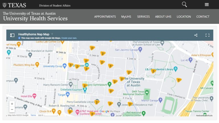 UT-Austin ‘Nap Map’ provides sleepy scholars info on prime nap ...