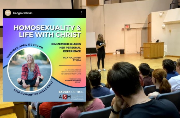 Campus event featuring Catholic who left lesbianism draws ire of LGBT ...