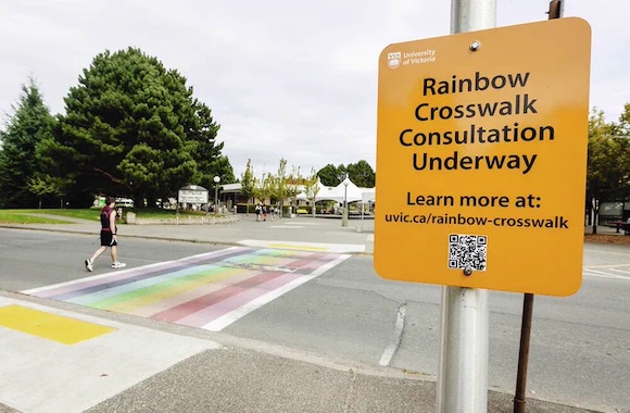 University’s town hall for LGBTQ-themed crosswalk draws total of two ...