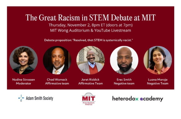 MIT debaters clash over whether STEM is ‘systemically racist’ | The ...