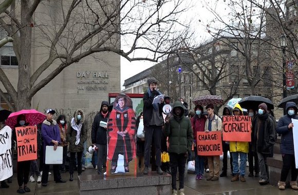 Cornell pro-Palestinian activists hold kangaroo court ‘trial’ of school ...