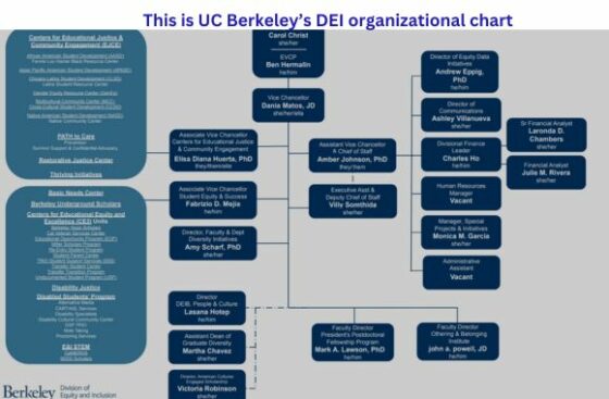At UC Berkeley, there is one administrator for every four undergrads ...