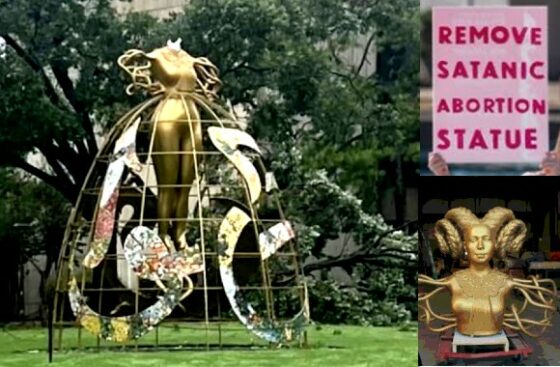 U. Houston ‘satanic’ statue remains headless 2 months after attack | The College Fix