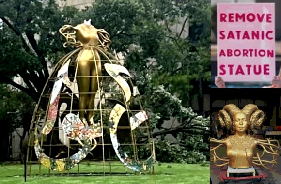 U. Houston ‘satanic’ statue remains headless 2 months after attack | The College Fix
