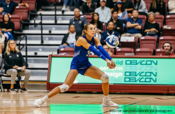 Schools forfeit to San Jose State women’s volleyball team with male ...
