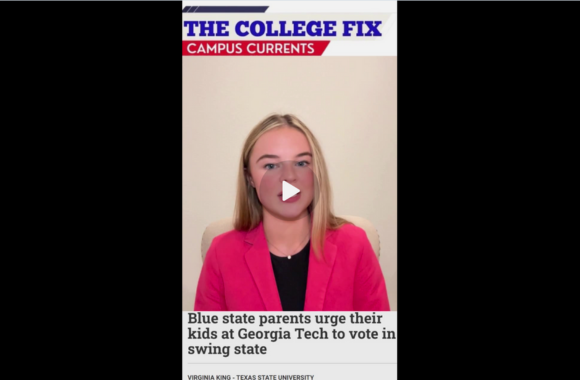Blue state parents urge their Ga. Tech kids to vote in swing state ...