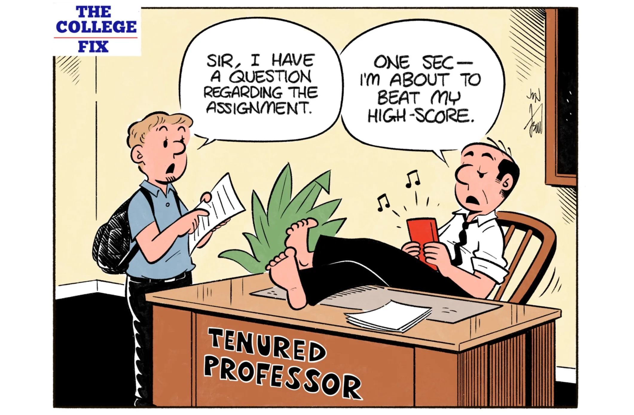 No time to help students - I have tenure | The College Fix