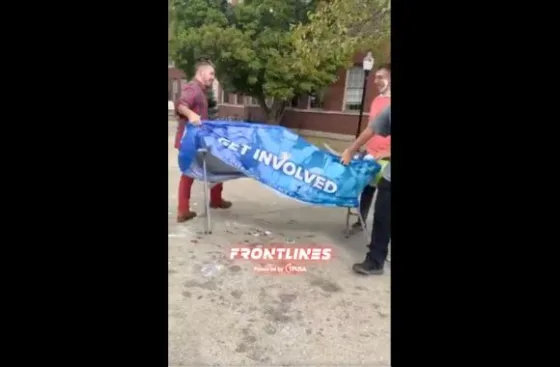 Fired Illinois State U. TA who flipped TPUSA table arrested for threats ...