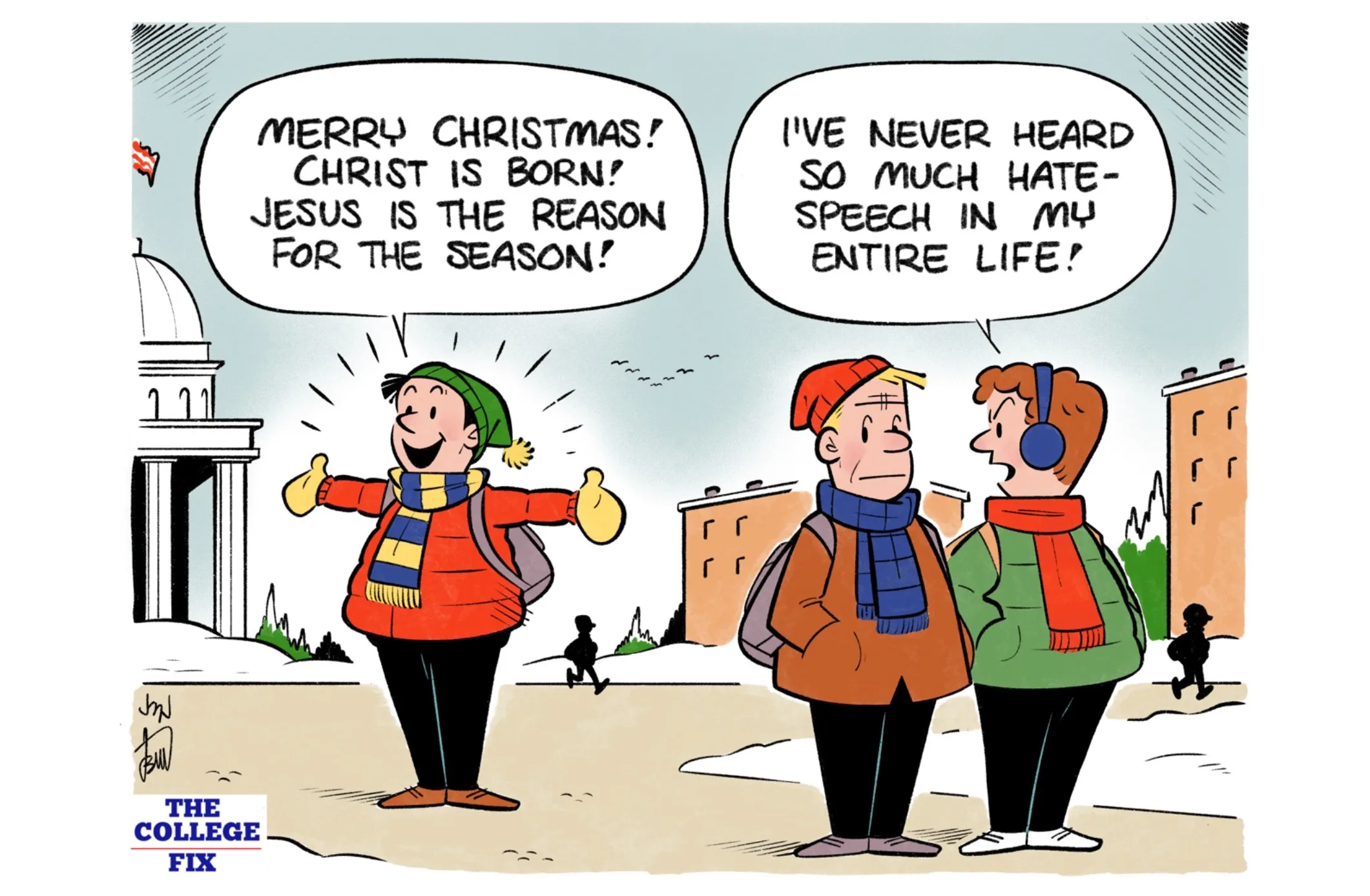 ‘Merry Christmas’ is … hate speech? | The College Fix
