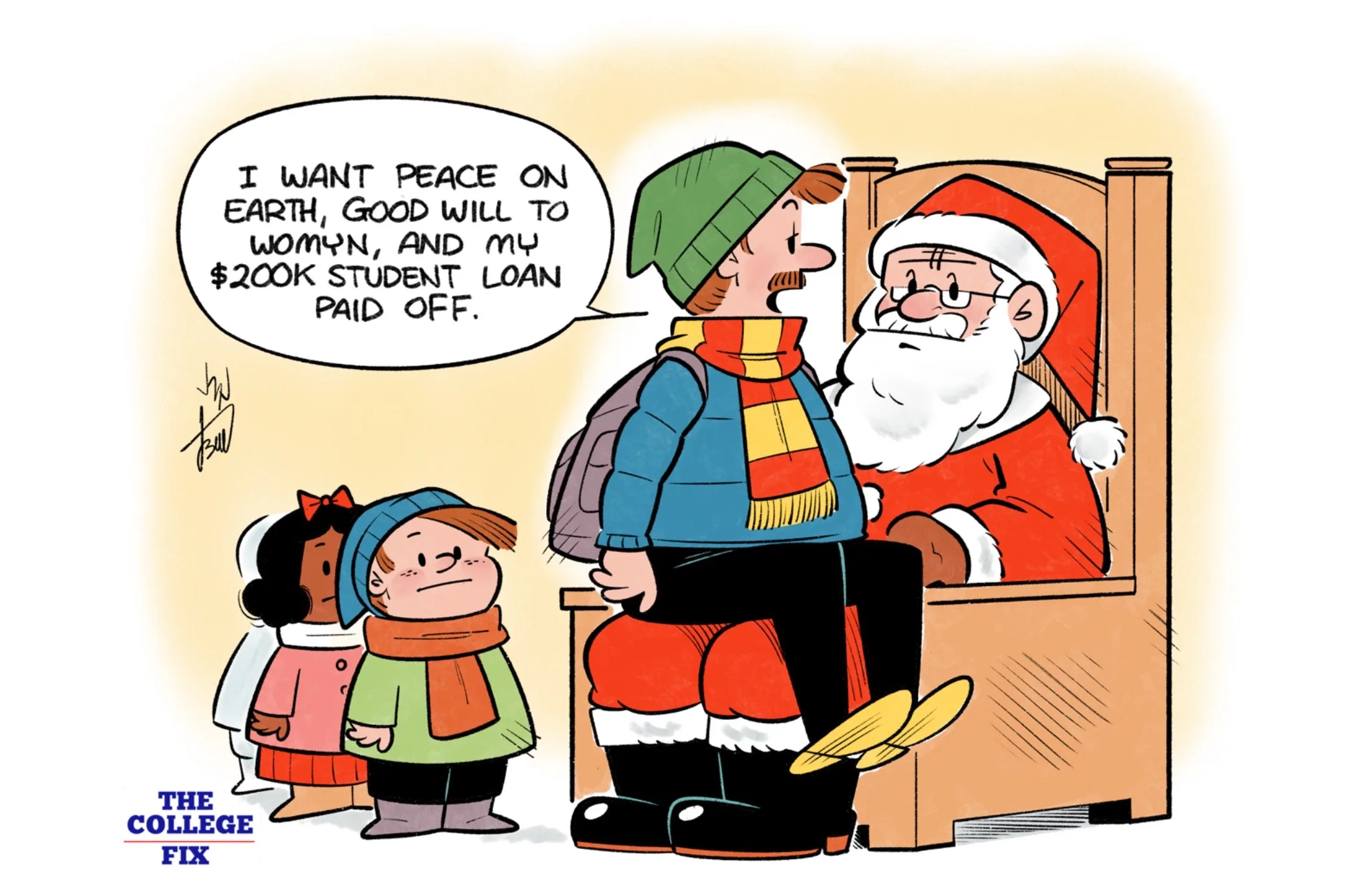 Asking Santa for a student loan bailout | The College Fix