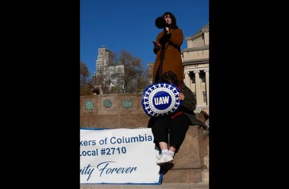 Columbia student worker union authorizes strike, seeks protections for ...