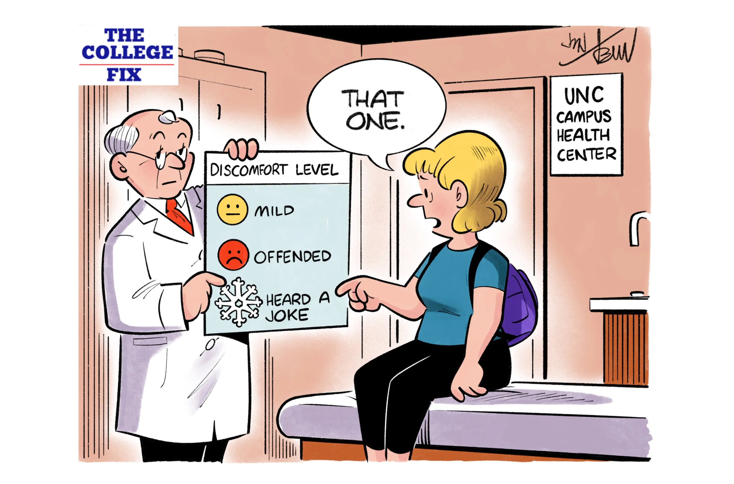 UNC students triggered by April Fools’ joke | The College Fix